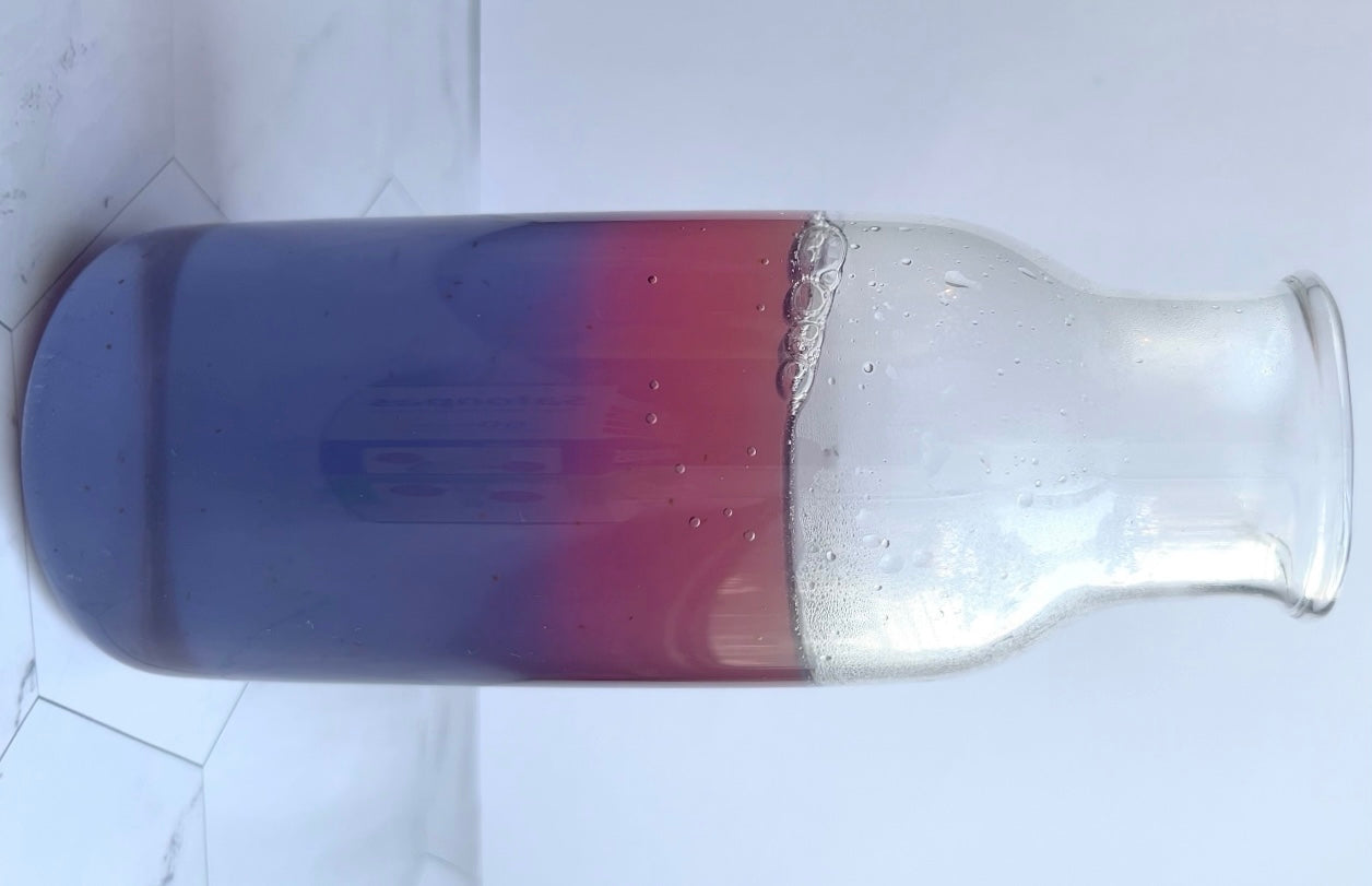 Lavender Butterfly Pea Simple Syrup | Flower Tea Recipe | The Qi