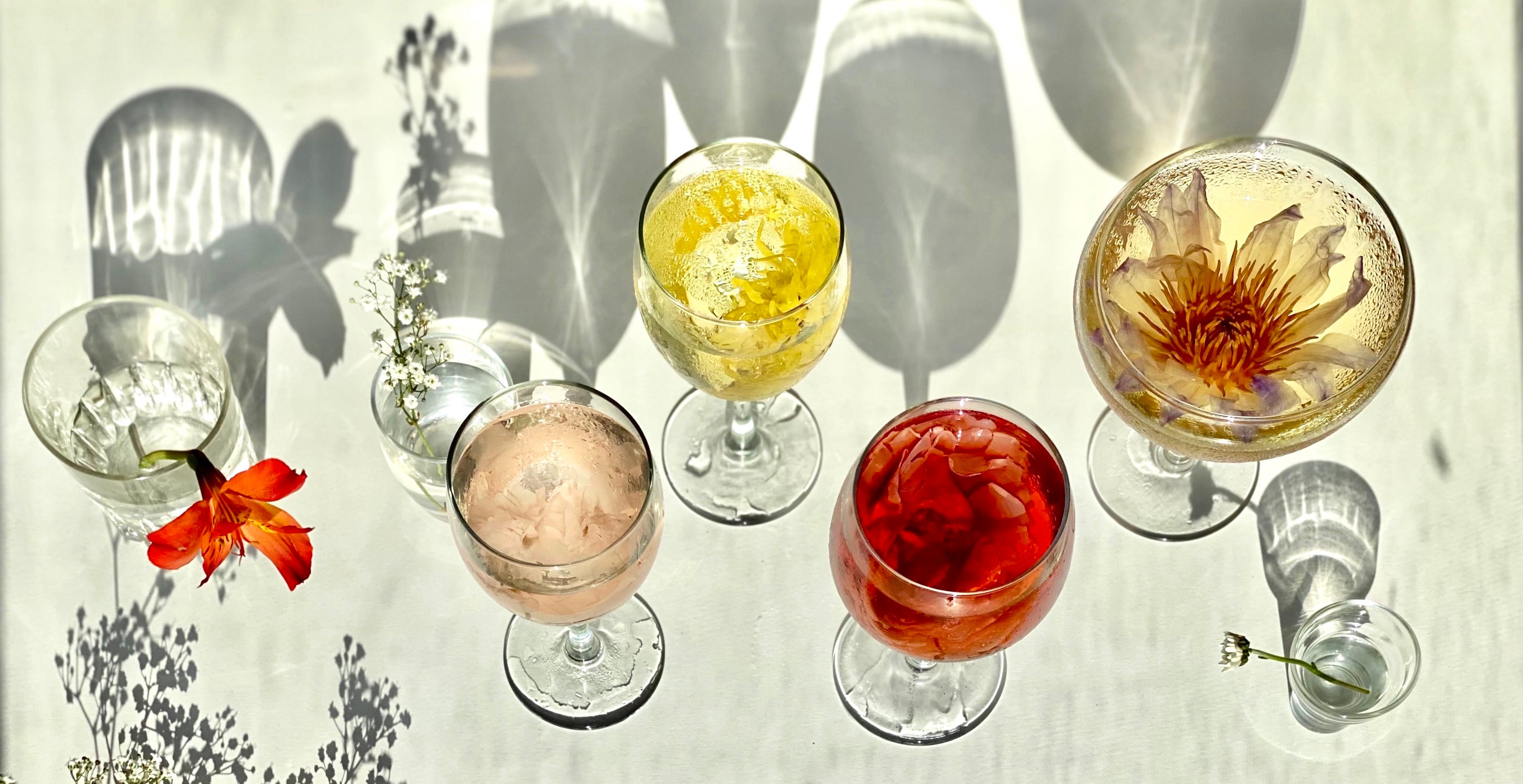 Iced Flower Tea