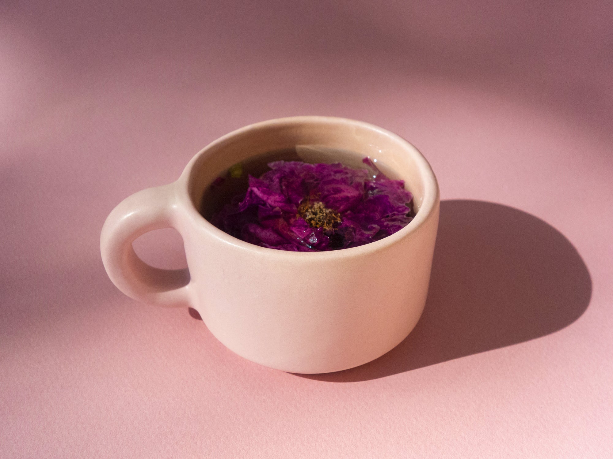 Adaptogenic Rose Flower Tea | Flower Tea Recipe | The Qi