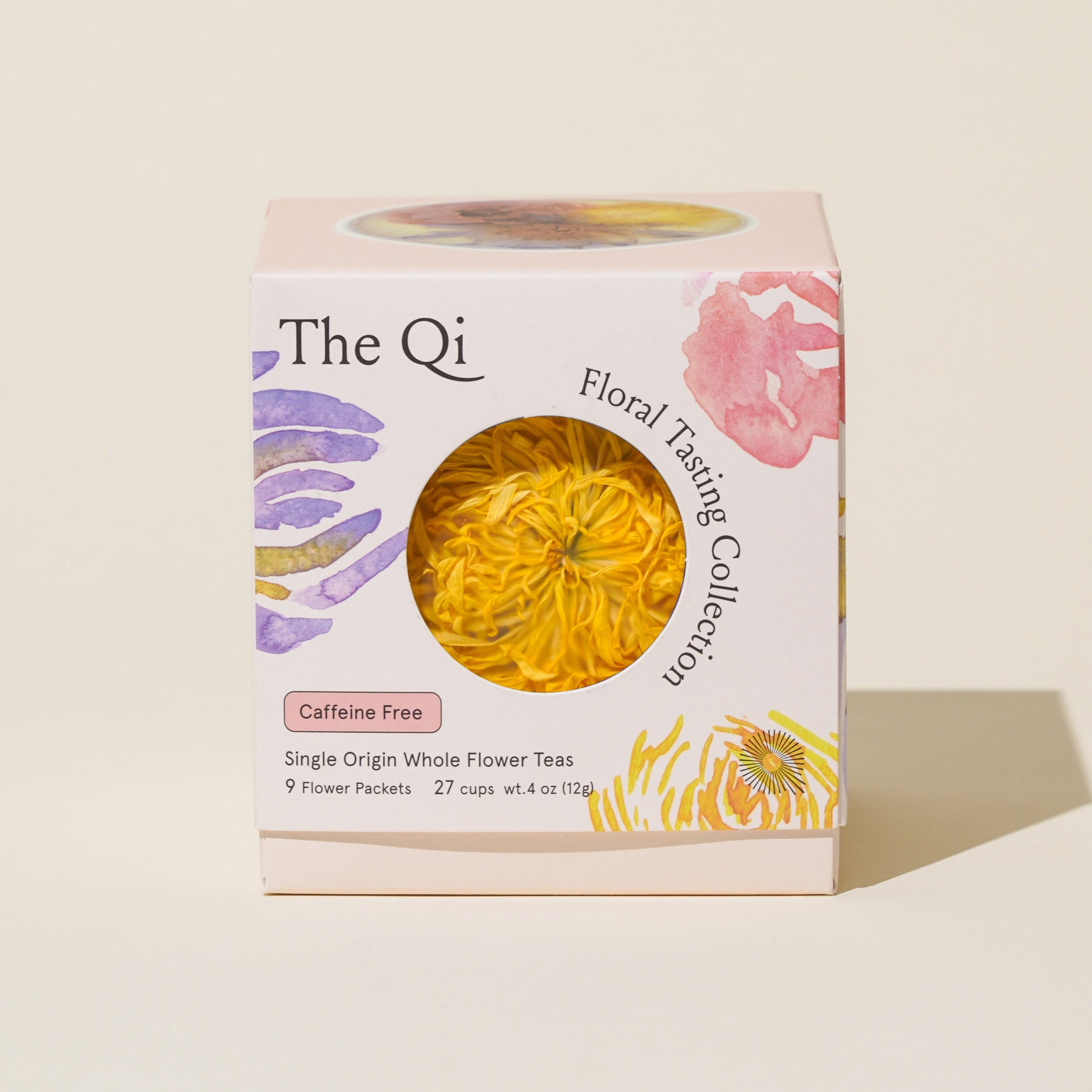 The Qi Organic Chrysanthemum, Blue Lotus, Rose Flower Tea