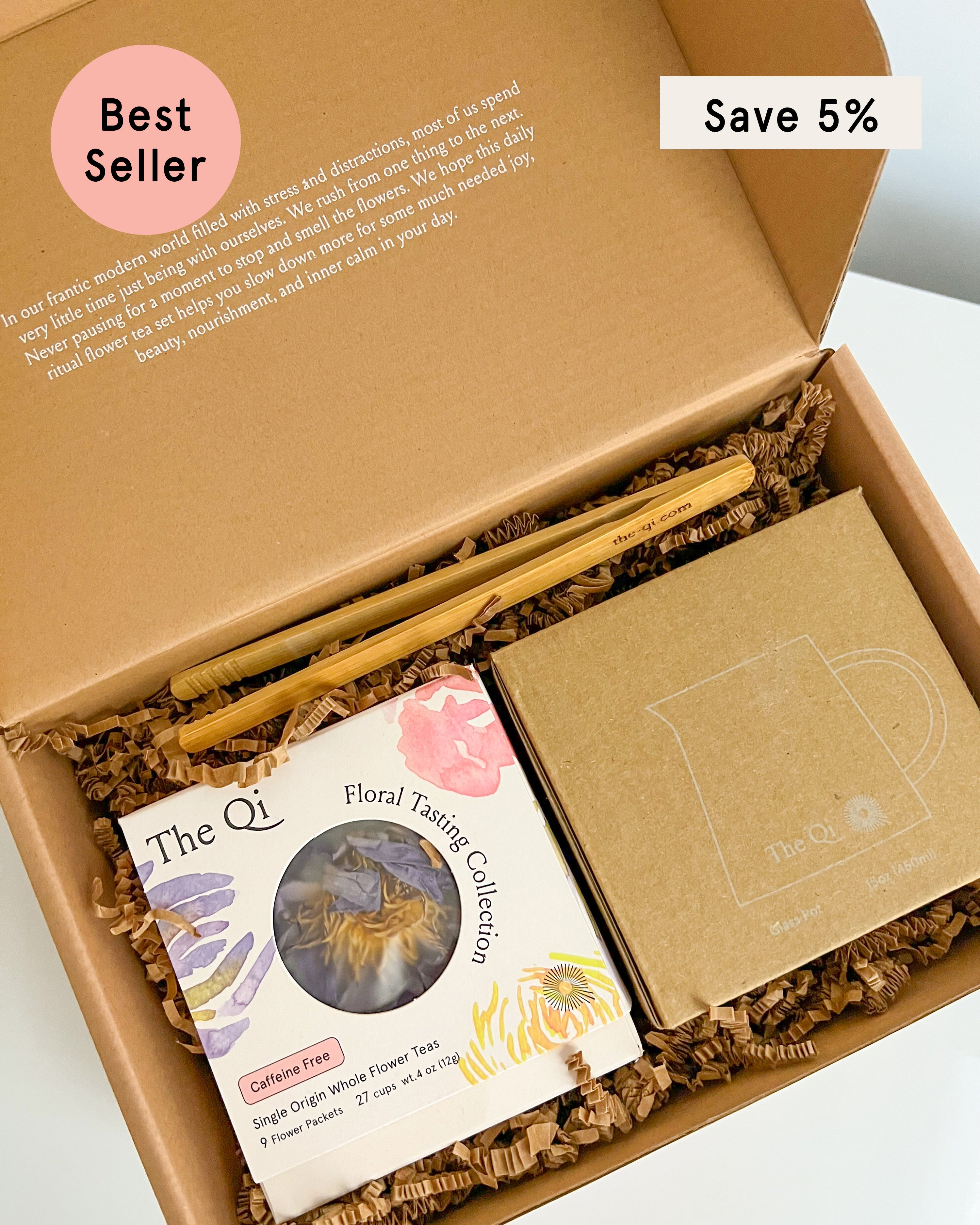 The Qi | Daily Ritual Flower Tea Set